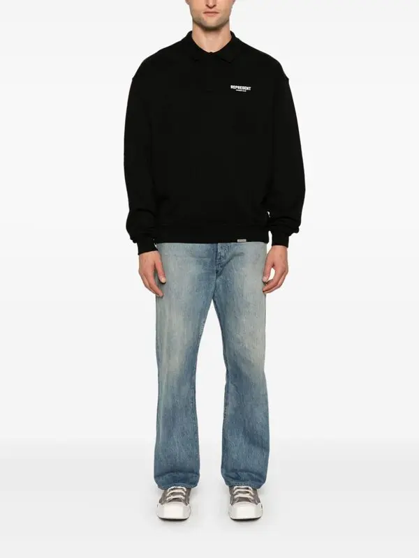REPRESENT Owners Club Polo Shirt - Black