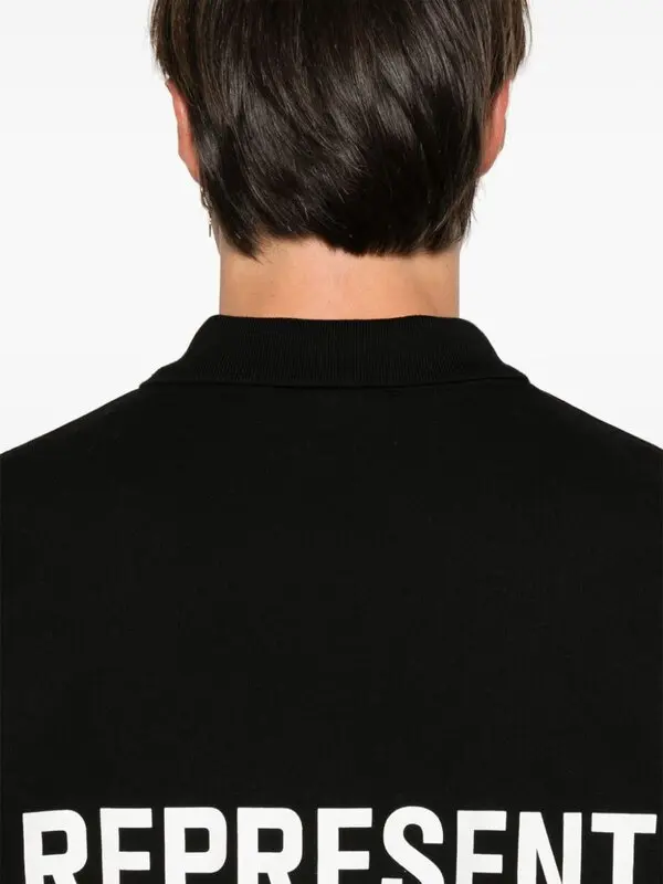 REPRESENT Owners Club Polo Shirt - Black