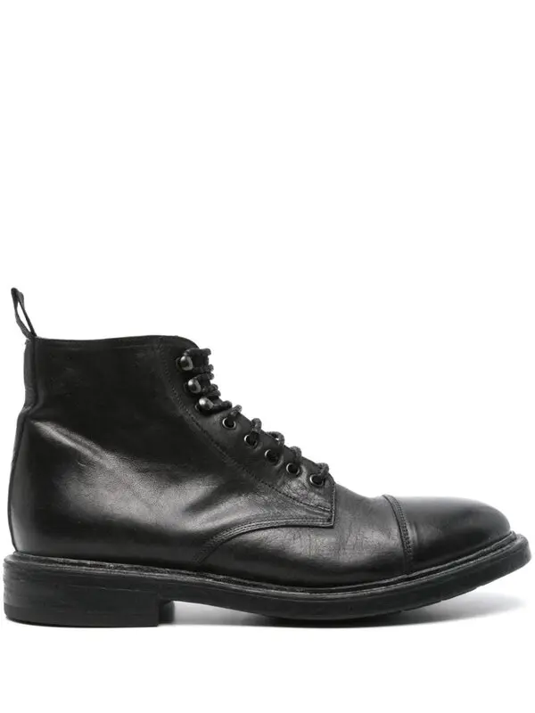 Moma Leather Ankle Boots
