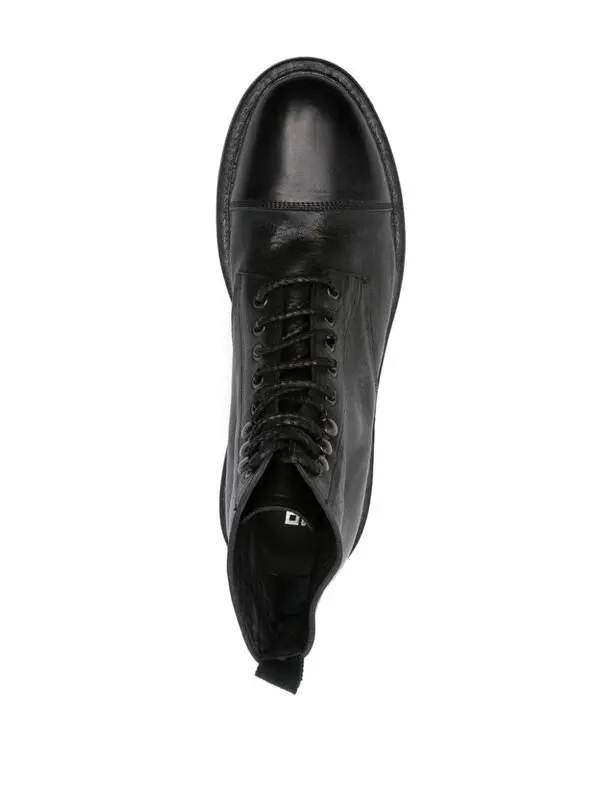 Moma Leather Ankle Boots