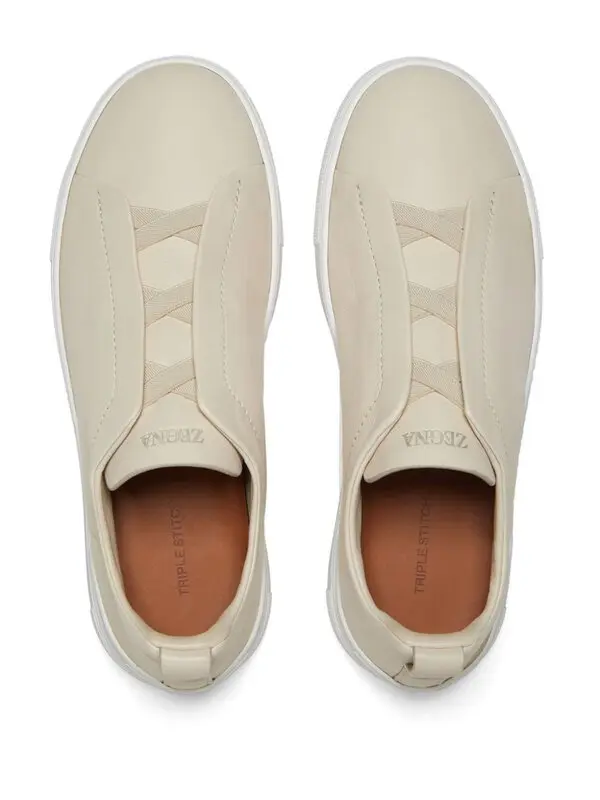 Zegna Second Skin Sneakers - Neutrals
