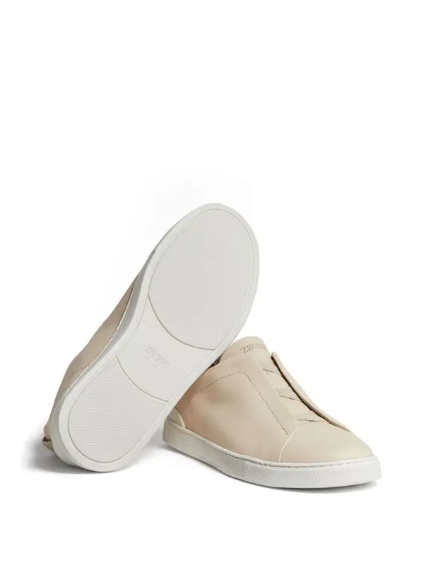 Zegna Second Skin Sneakers - Neutrals