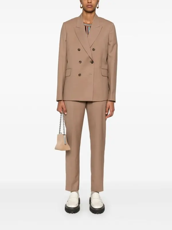 Paul Smith Double-breasted Blazer - Brown