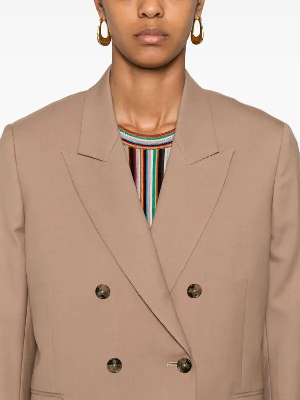 Paul Smith Double-breasted Blazer - Brown