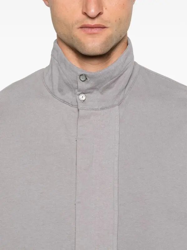 Kiko Kostadinov X Levi'S® Jersey Cardigan In Grey - 30% Off