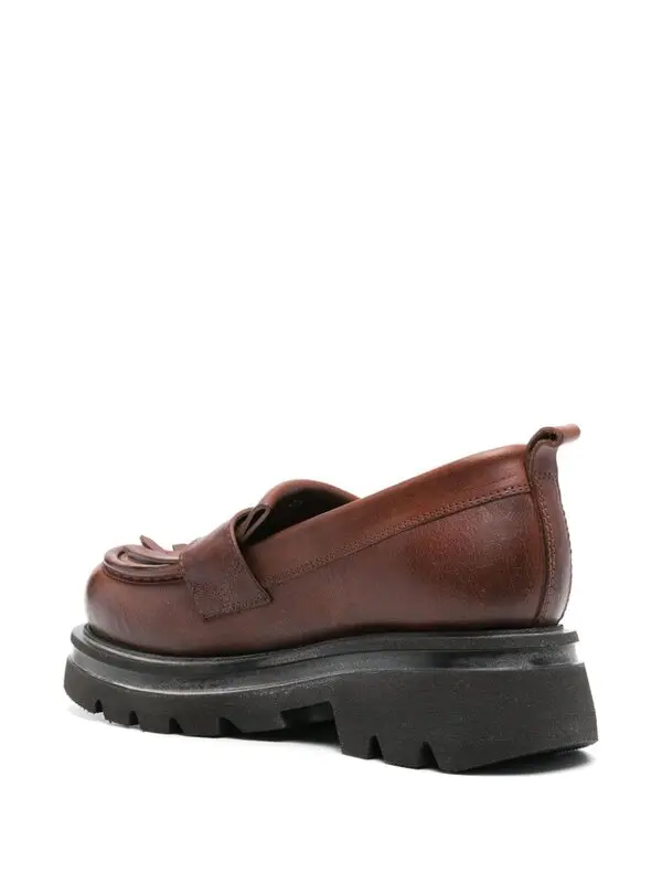 Moma Tassel-detail Loafers - Brown