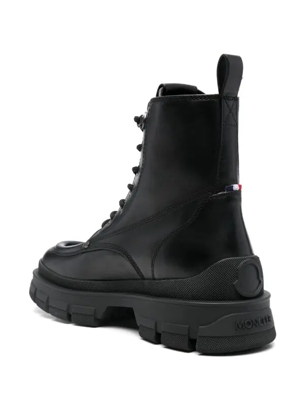 Moncler Heavea City Leather Boots