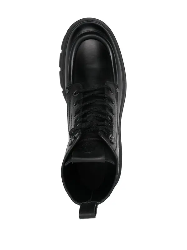 Moncler Heavea City Leather Boots