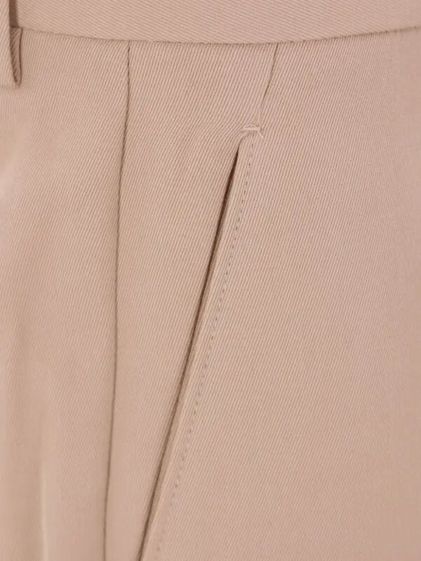 Zegna Pleated Straight-leg Trousers - Neutrals