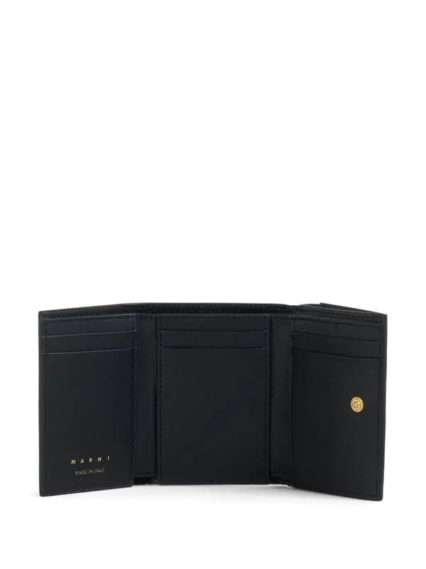 Marni Tri-fold Leather Wallet