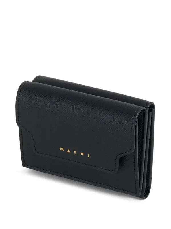 Marni Tri-fold Leather Wallet