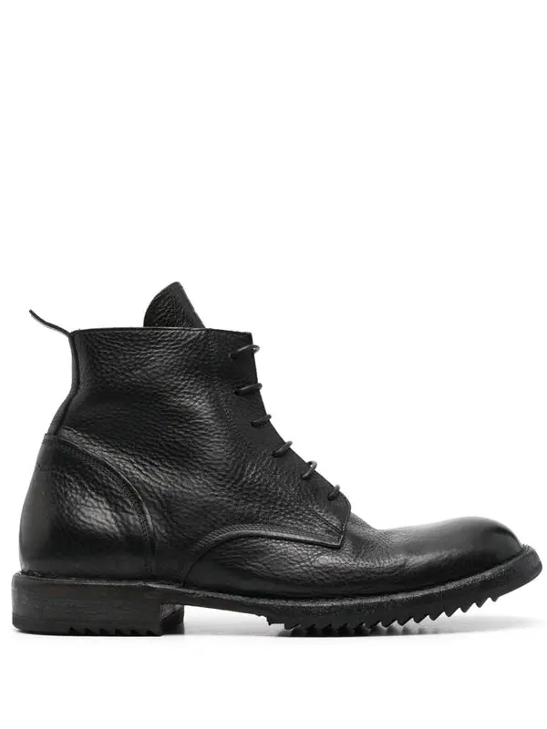 Moma Leather Ankle Boots