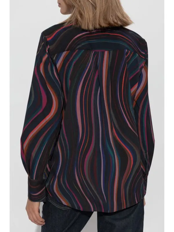Paul Smith Printed Shirt - Blue