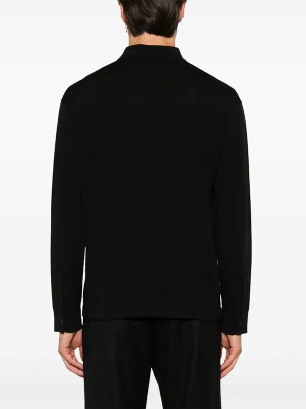 D4.0 Wool Cardigan - Black