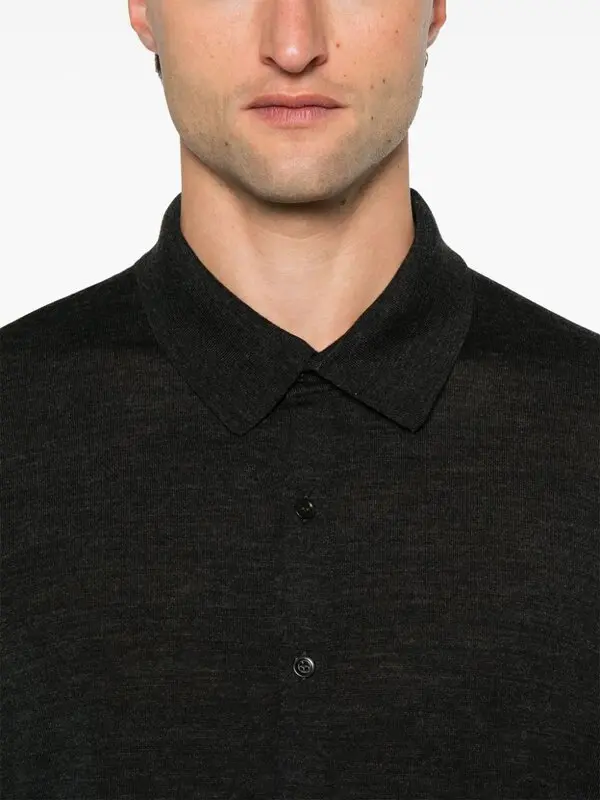 D4.0 Wool Cardigan - Grey