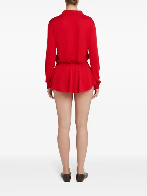 Cashmere In Love Windy Mini Skirt - Red