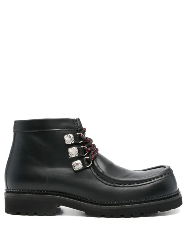 TOGA VIRILIS Leather Ankle Boots