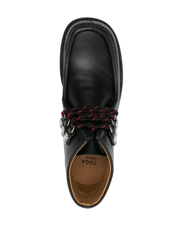 TOGA VIRILIS Leather Ankle Boots