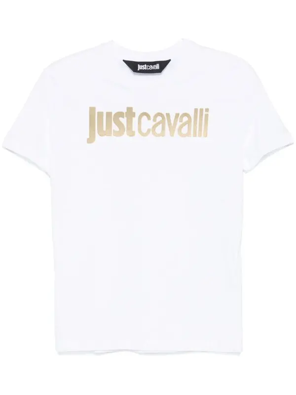 Just Cavalli Logo-print T-shirt - White