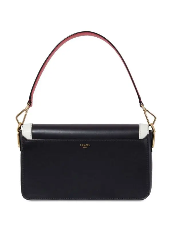 LANCEL Leather Medium Flap Bag