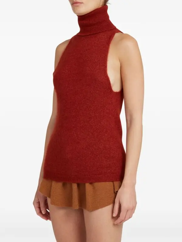 Cashmere In Love Windy Mini Skirt - Brown