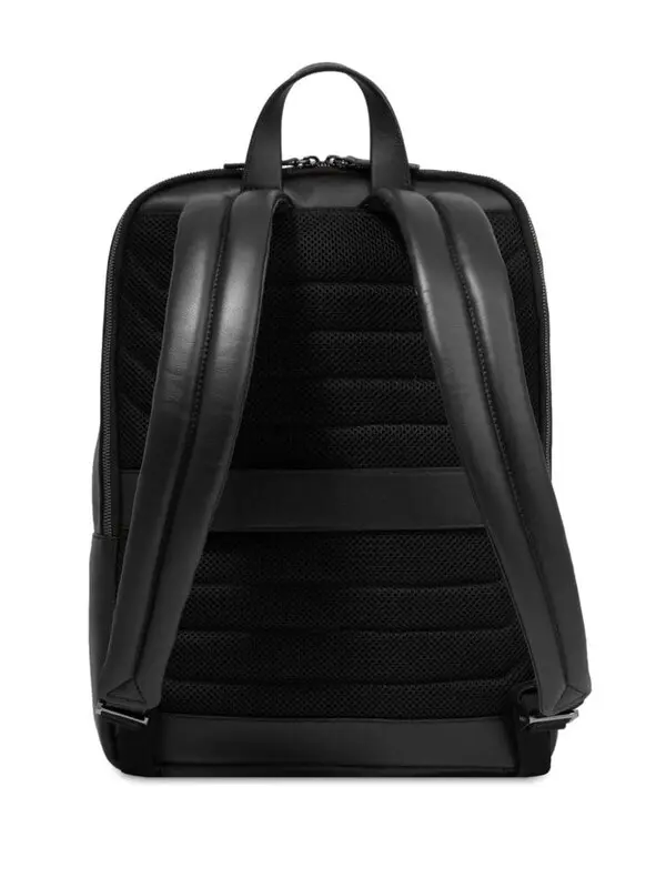 LANCEL Max De Leather Backpack - Black