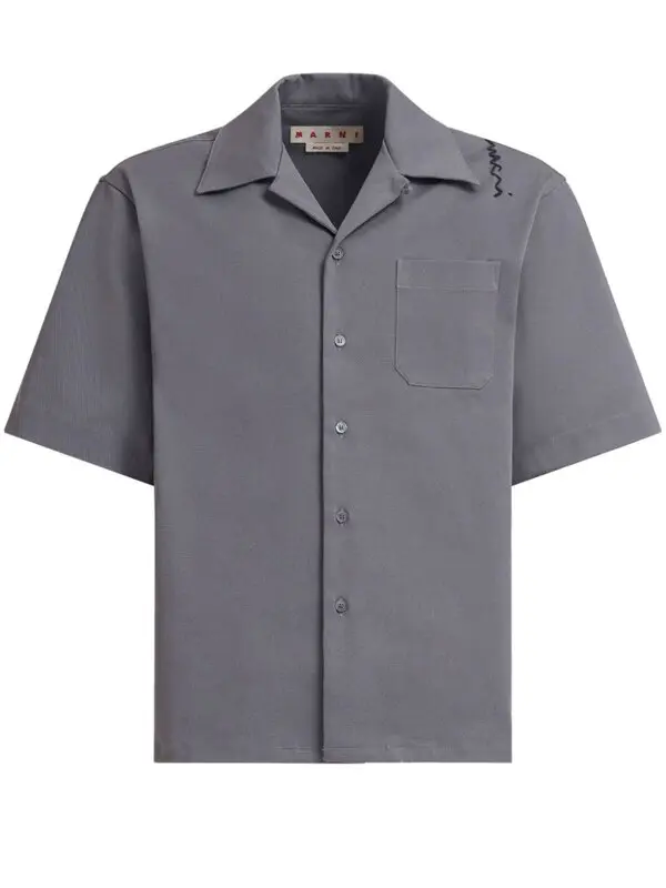 Marni Piqué-weave Shirt