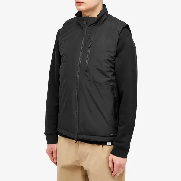 Snow Peak Gore-Tex Windstopper Warm Vest In Black - 60% Off
