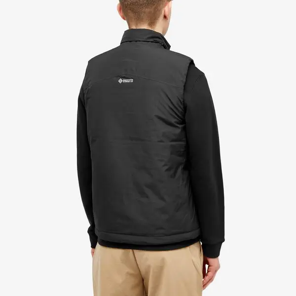 Snow Peak Gore-Tex Windstopper Warm Vest In Black - 60% Off