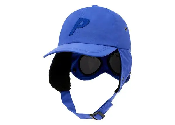PALACE X C.p. Company Goggle Ear Flap Pcap - Bright Cobalt Blue