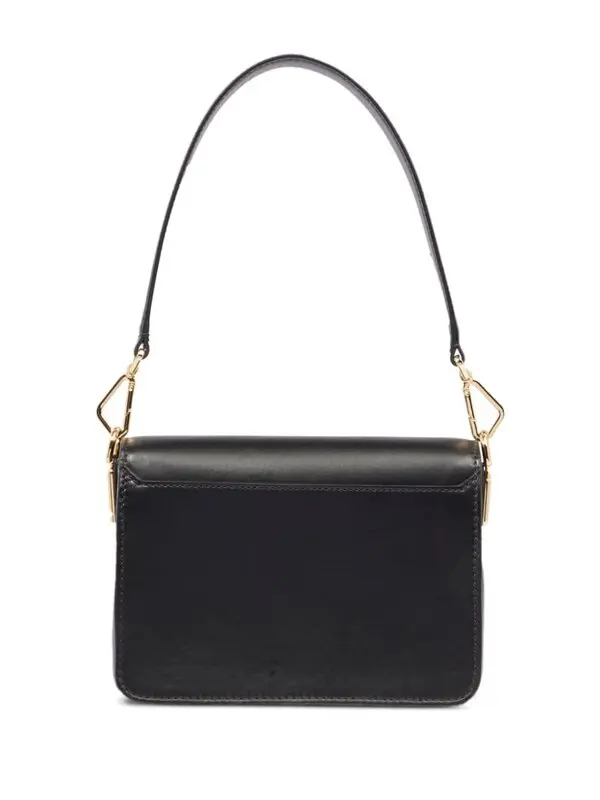 LANCEL Angele Small Leather Shoulder Bag - Black
