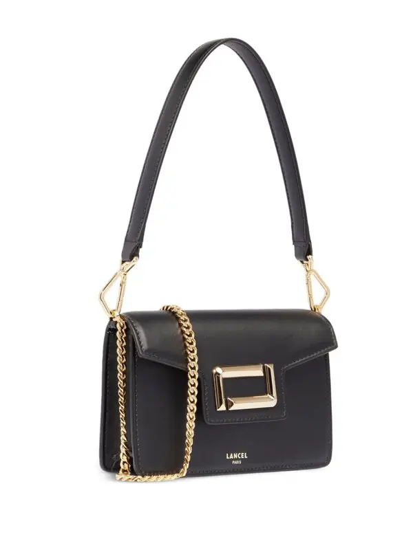 LANCEL Mini Leather Bag - Black