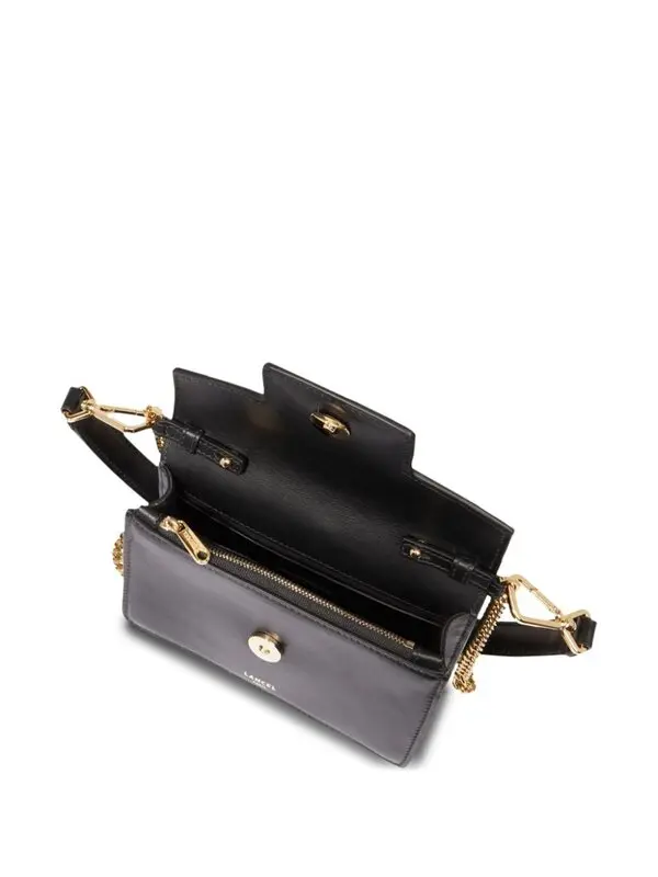 LANCEL Mini Leather Bag - Black