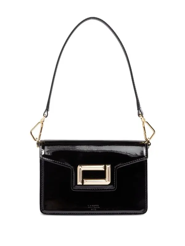 LANCEL Leather Mini Flap Bag