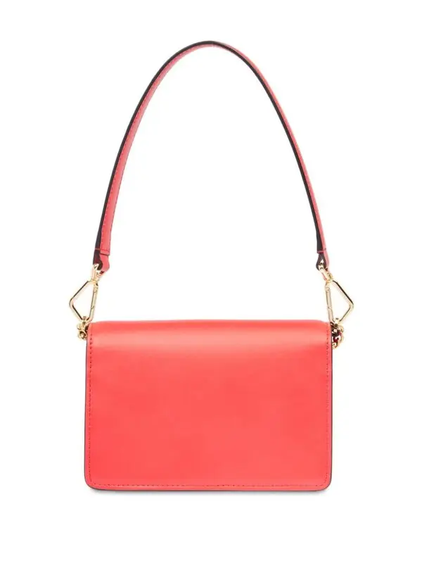 LANCEL Leather Mini Flap Bag