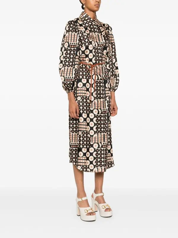 Zimmermann Illustration Midi Dress