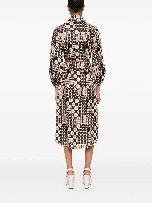 Zimmermann Illustration Midi Dress