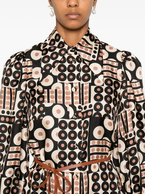 Zimmermann Illustration Midi Dress
