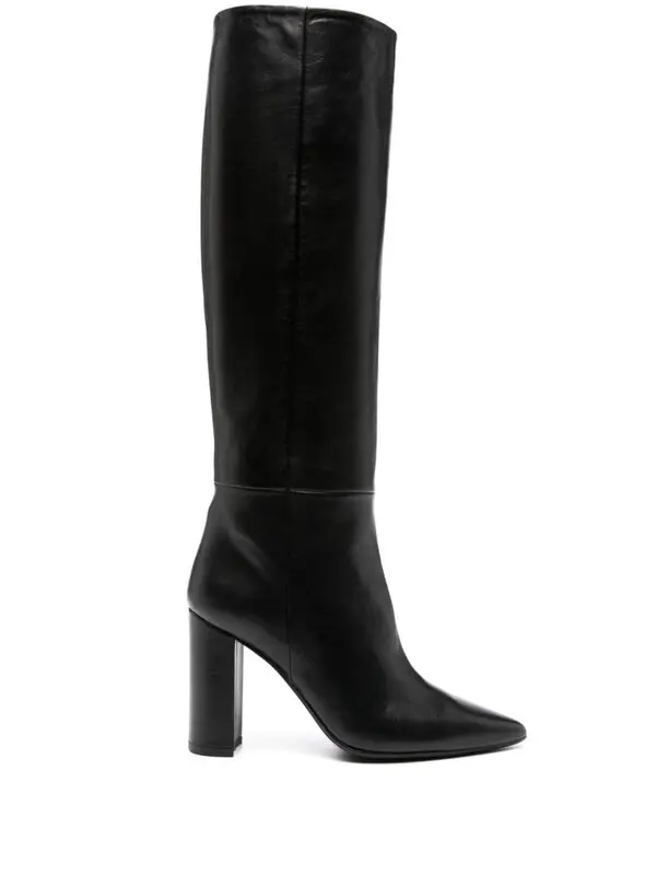 ANNA F. 95mm Leather Boots