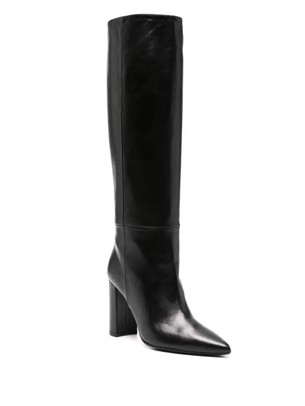 ANNA F. 95mm Leather Boots