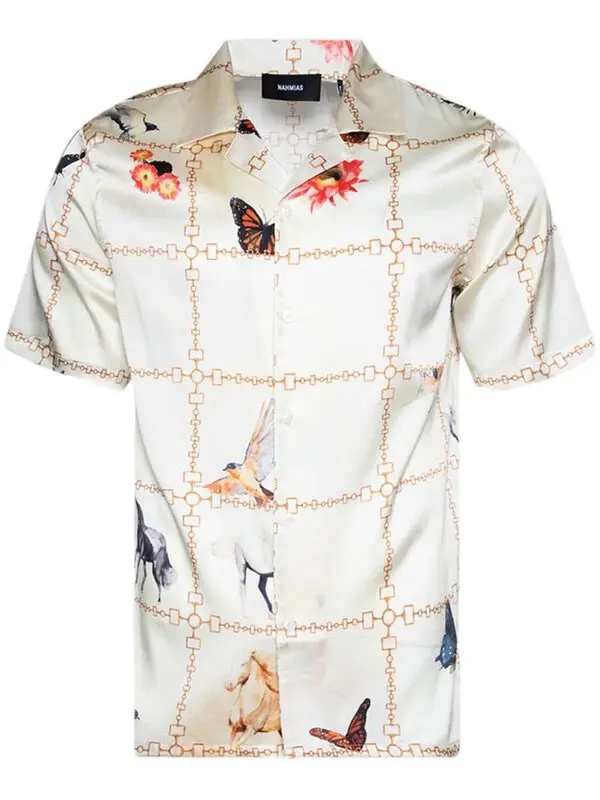 NAHMIAS Wildlife Shirt - Neutrals
