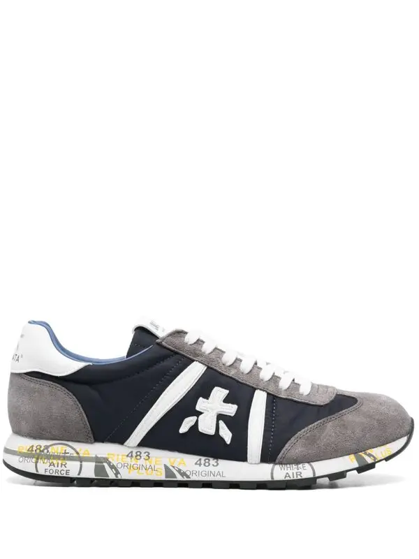 Premiata Lucy 7089 Panelled Sneakers - Grey