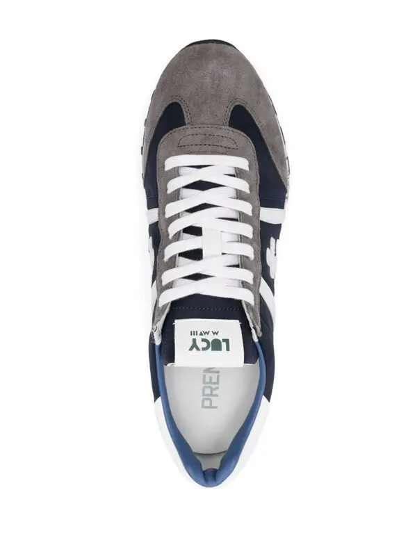 Premiata Lucy 7089 Panelled Sneakers - Grey