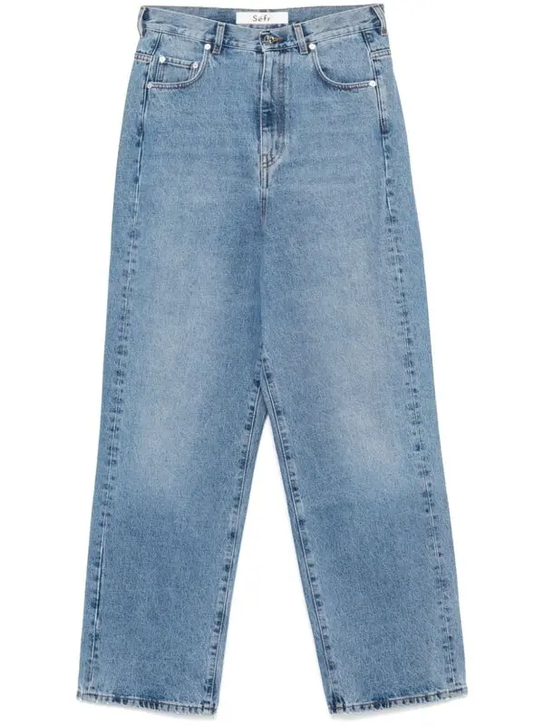 Séfr Disco Cut Wide Leg Jeans