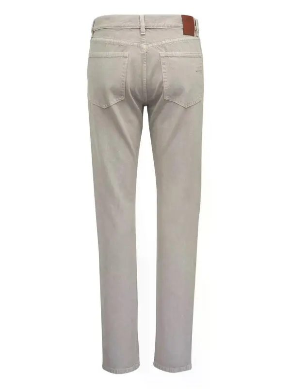 Zegna Slim-cut Jeans - Neutrals