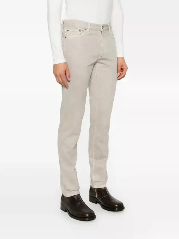 Zegna Slim-cut Jeans - Neutrals
