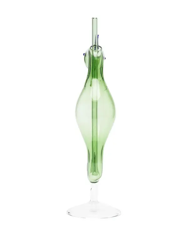 LES-OTTOMANS Seahorse Cocktail Glass - Green