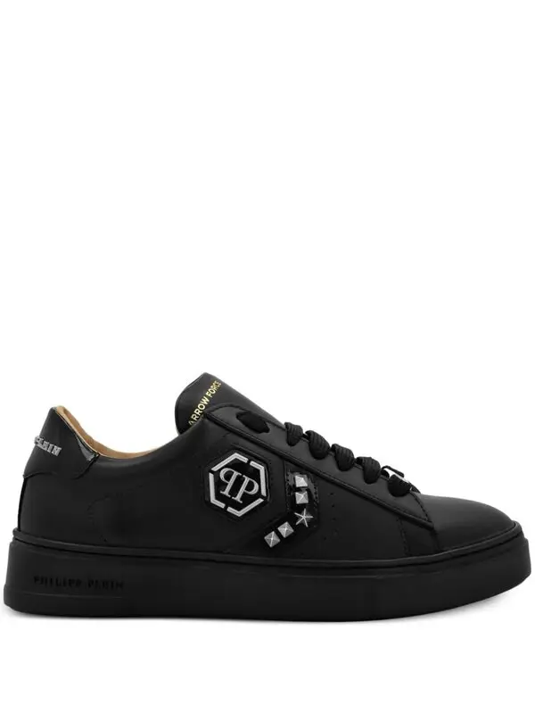 Philipp Plein Arrow Force Sneakers - Black
