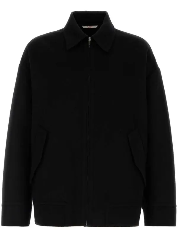 Valentino Garavani Zip-up Shirt Jacket