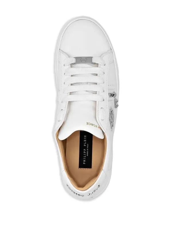 Philipp Plein Arrow Force Sneakers - White